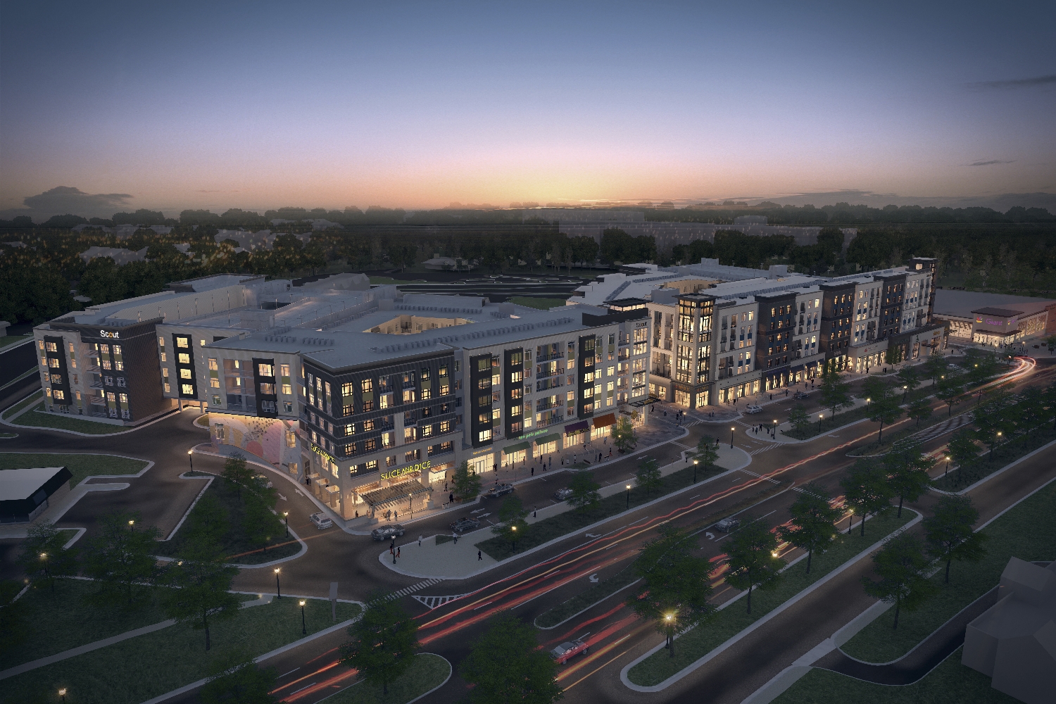 DELTA MARKET - Design of Strip Malls